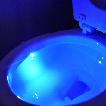 Keep Toilets Germ-Free With Light - MoreInspiration