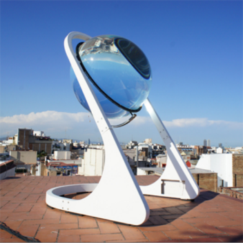 Spherical Glass Solar Energy Generator - MoreInspiration