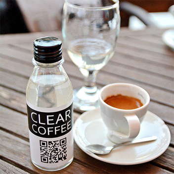 Colorless, Transparent Coffee - MoreInspiration
