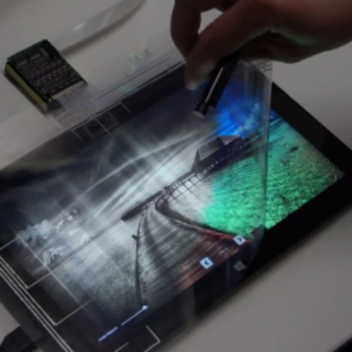 Transparent Self-Sensing Deformable Surface - MoreInspiration