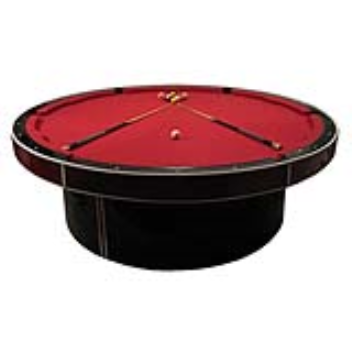 Round pool table - MoreInspiration