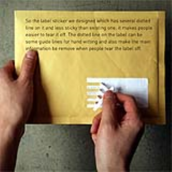 Tear Off Label - MoreInspiration